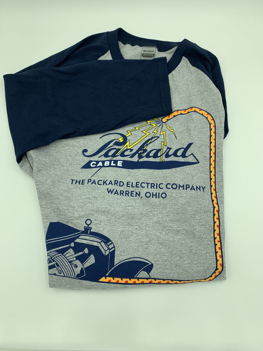 Packard Electric Baseball Style T-Shirt (3/4 Length) $28.99 – The ...