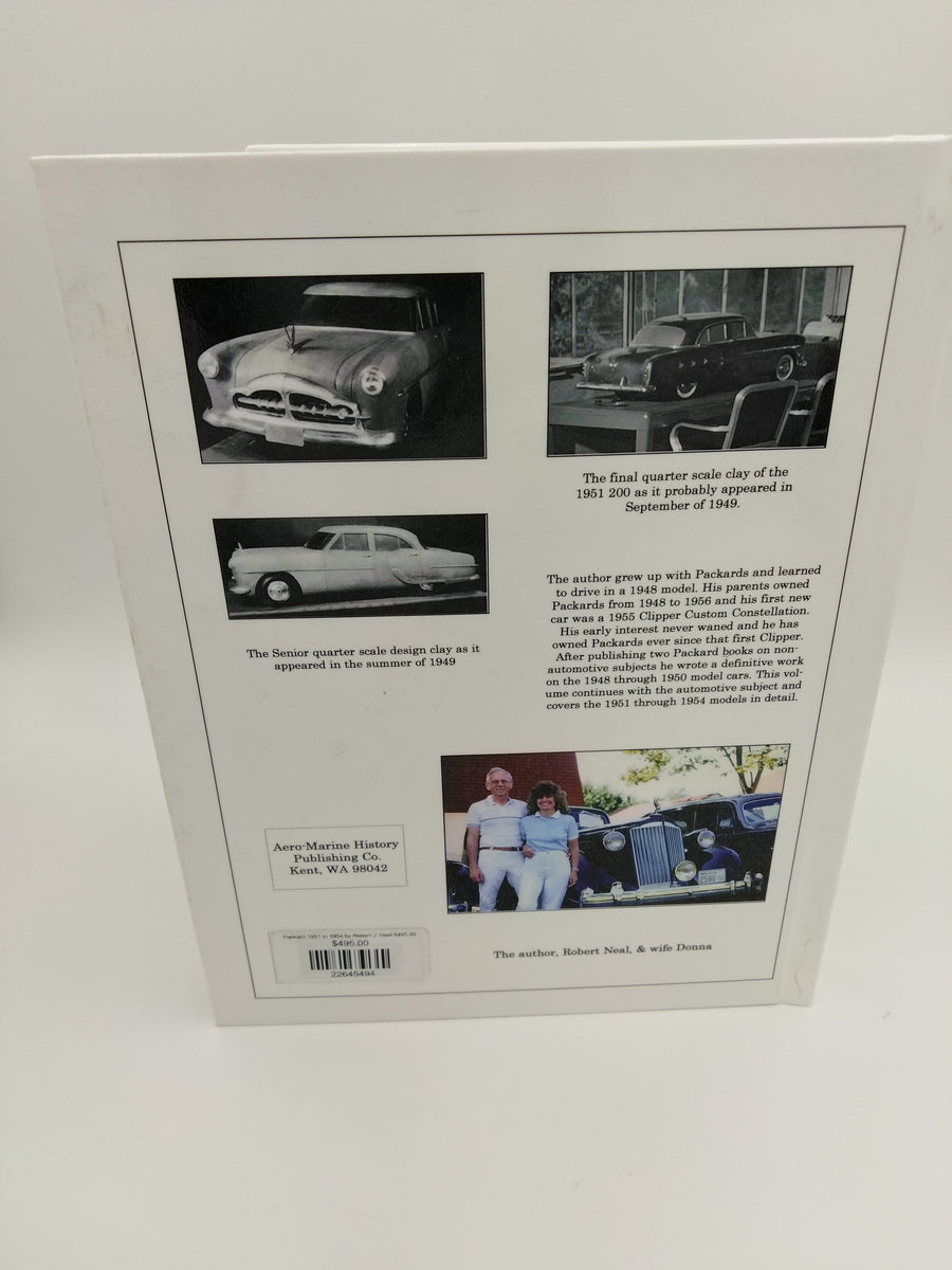 Packard 1951 to 1954 by Robert J. Neal $295.00 – The National Packard ...